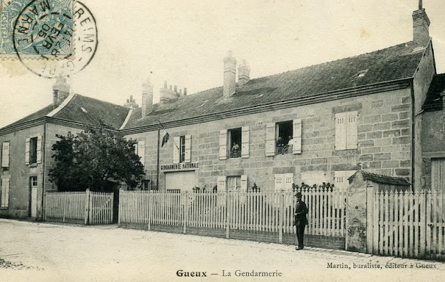 GNV Gueux Notre Village: Les Rues du Village de Gueux... en Cartes Postales