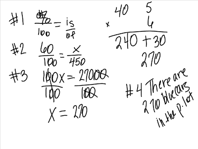 Mrs. White's 6th Grade Math Blog: RATIOS AND PERCENTS CONTINUED