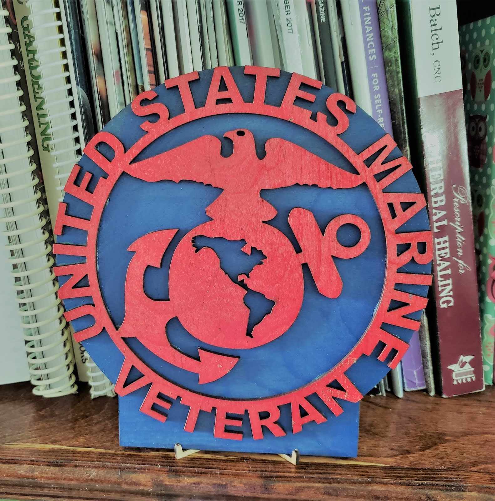 Vortex Engraving: Veteran Plaque