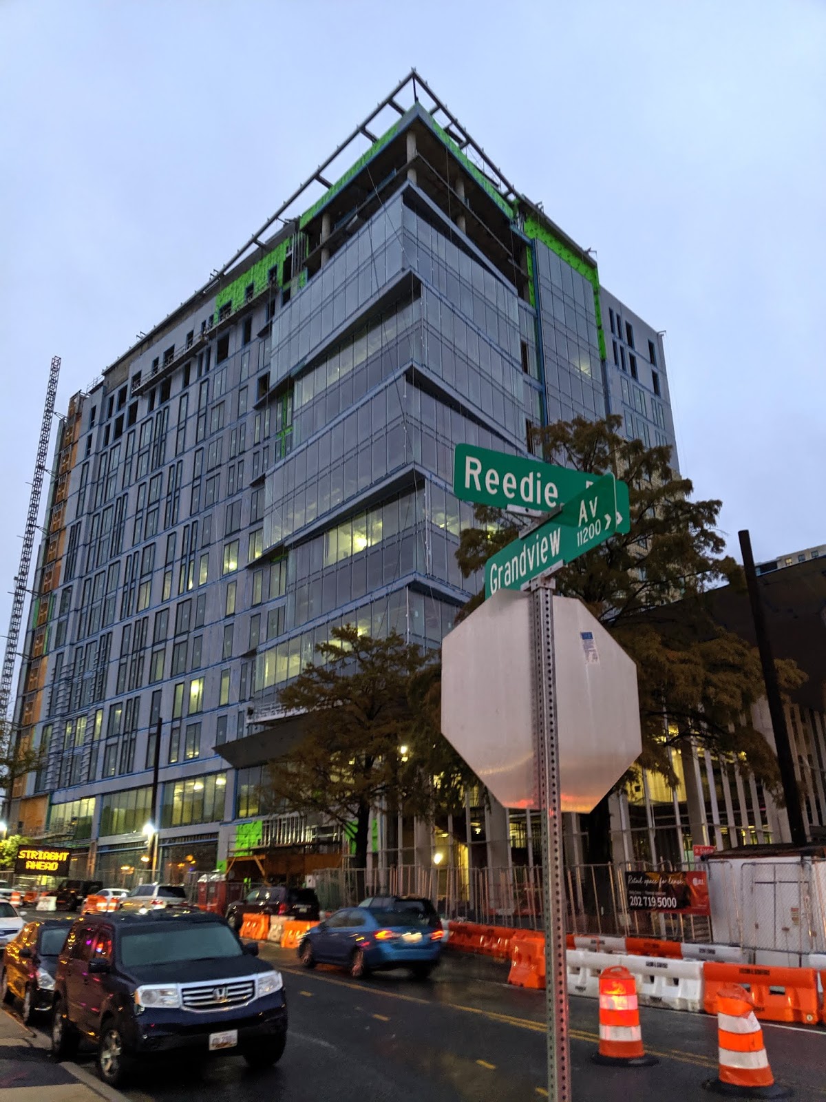 East MoCo: Wheaton Lot 13 project 77% complete