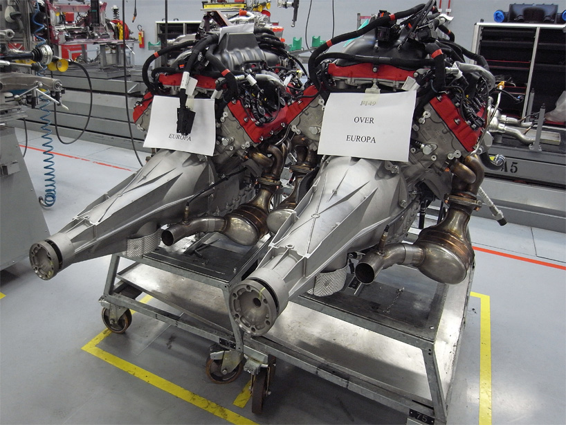 Trendciero: Ferrari factory tour:: Assembly line
