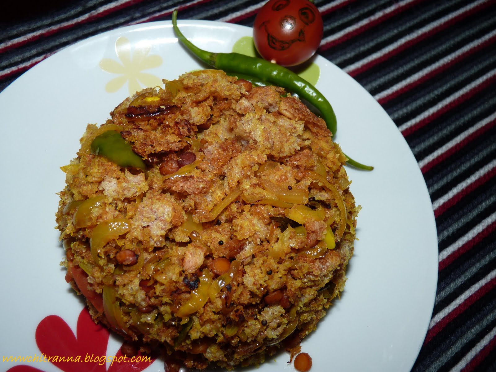 Chitranna: Whole Wheat(Home made)Bread Upama