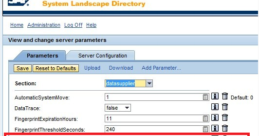 SAP Basis Administrator Blog: Configure the RZ70 for sending data via RFC (SLD_UC and SLD_NUC)