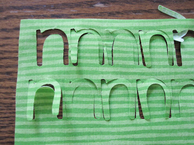 Everyday Celebrations: Tutorial: Cutting Fabric with the Cricut