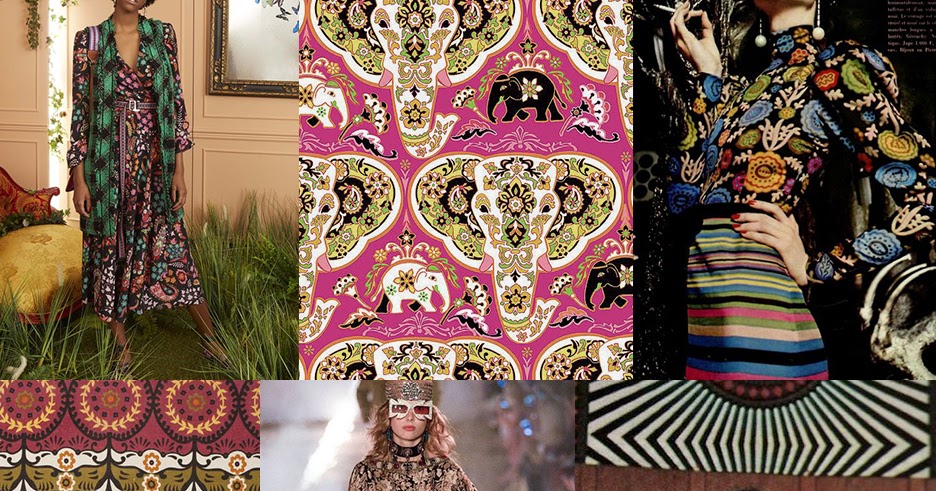 FASHION VIGNETTE: TREND | PATTERN CURATOR - FOLK FUTURE . SS 2020