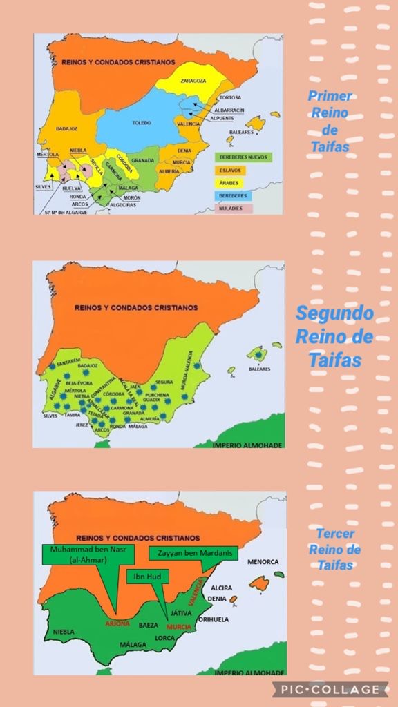La evolución de los reinos de taifas ~ Al-Ándalus Times