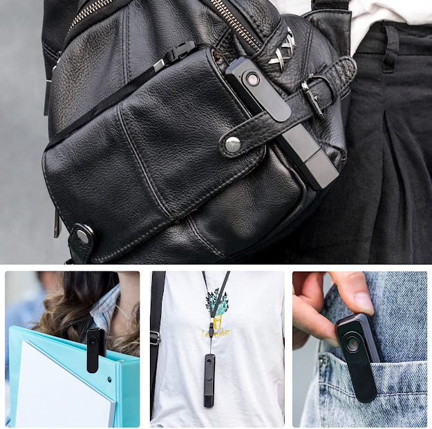 Body Camera HD 1080P, Ehomful Wearable Mini Spy Camera Wireless ...