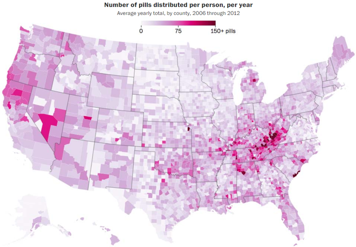 The Rural Blog: Opioid distribution database shows rural counties ...
