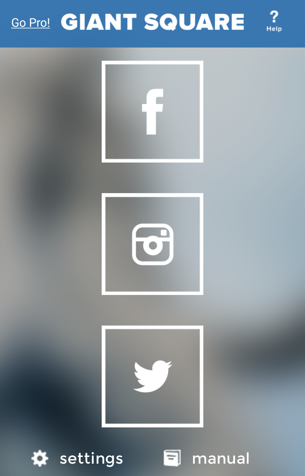 DAUS REDSCARZ: Tutorial Giant Square App untuk Instagram