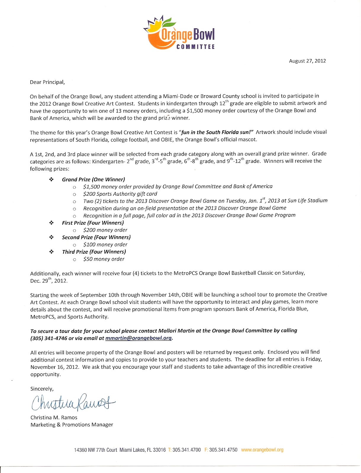 Ms. Wawa's Art Classes and Reference Materials: Art Contests