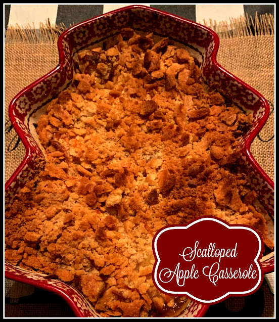 Sweet Tea and Cornbread: Scalloped Apple Casserole!