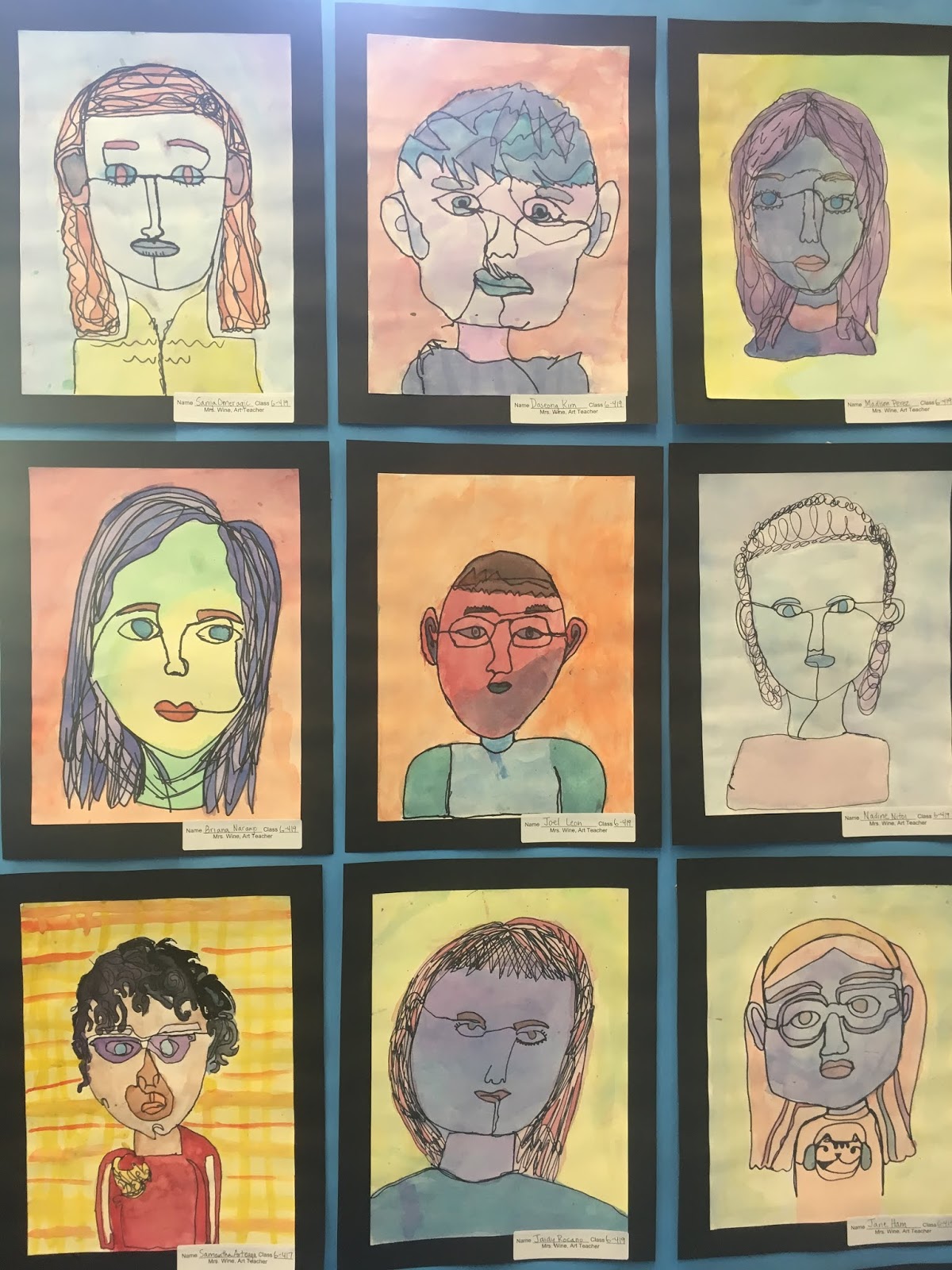 Visual Arts with Ms. Wine: 6th Grade