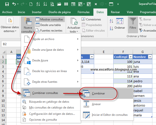 Power Query Texto En Filas Excel Foro Un Blog De Excel