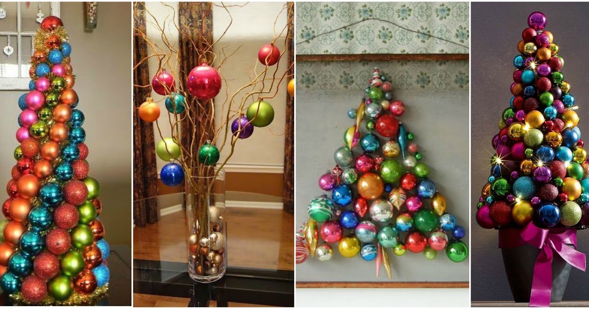 8 Hermosos adornos navideños que puedes hacer usando esferas ...