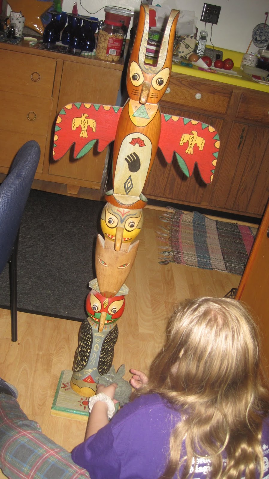 Rita's Sew Fun: Totem Pole at Auction