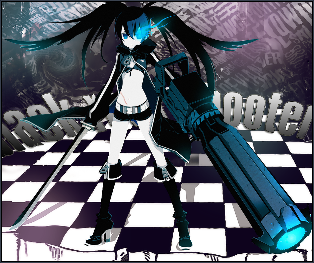 Communauté Française De Digimon Masters Online Découvert Black Rock Shooter