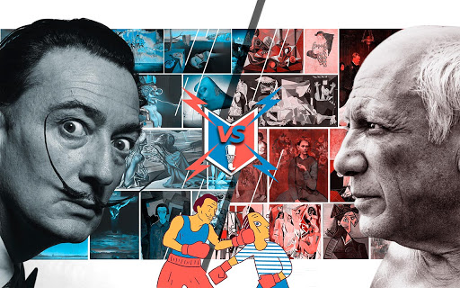 Salvador Dalí Versus Pablo Picasso