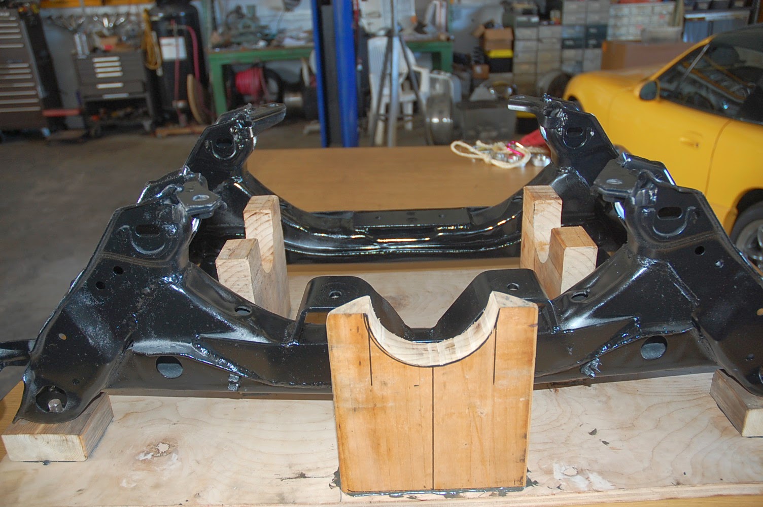 MiataV8 Conversion: Rear subframe