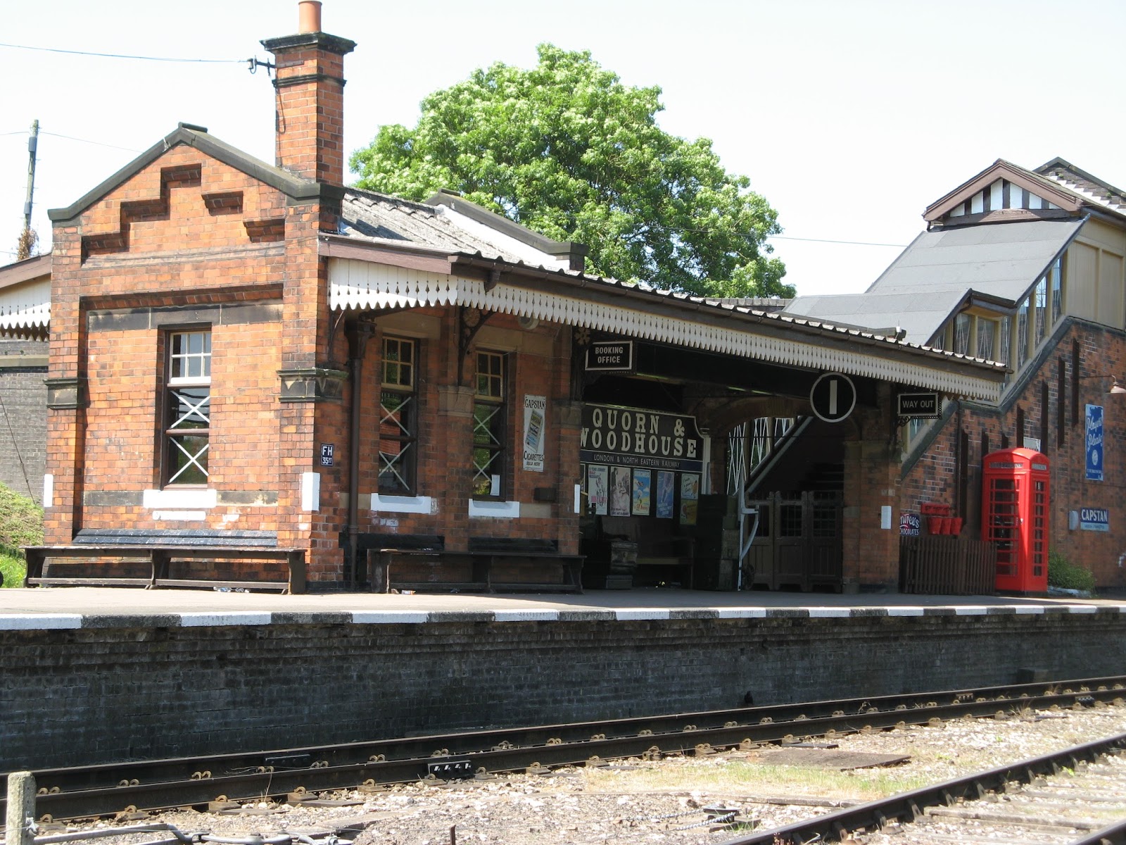 Steam Memories: Quorn and Woodhouse station Great Central Railway