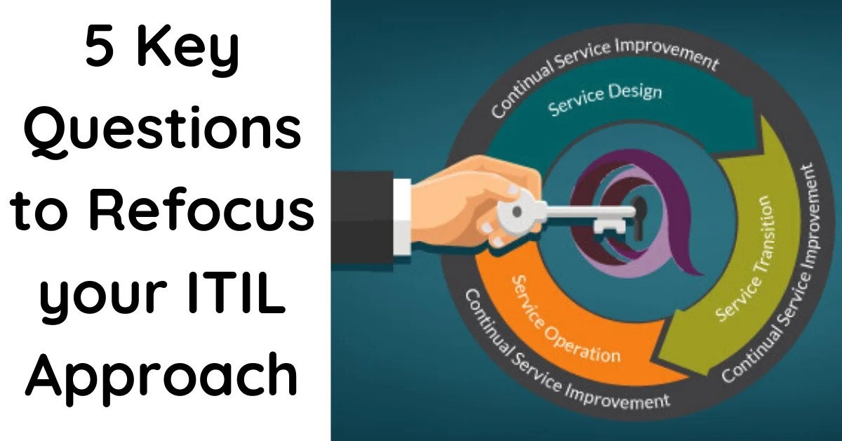5 Key Questions to Refocus your ITIL Approach | Process News