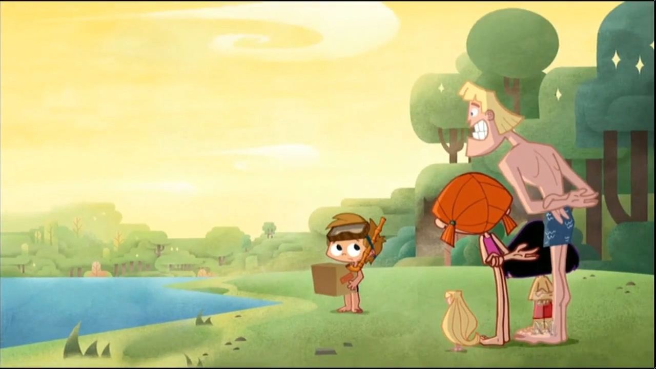 Shirtless Drawn Cartoon Boys: Gawayn: Sir Roderick, William & Xiao Long