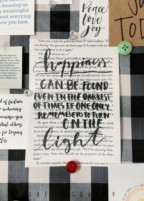 She's Crafty: How to create a vision board and why you should have one