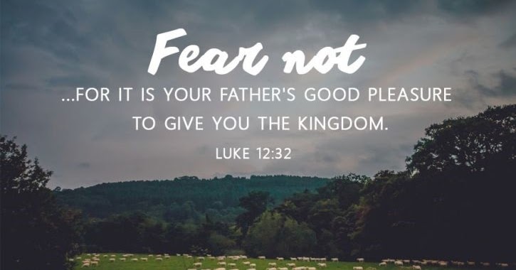 Luke 12:32 ~ Daily Lord's Verse