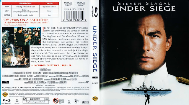 BLU-RAY JAQUETTES BLU-RAY: Under siege