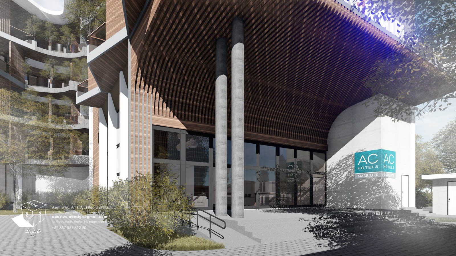 AC Hotel Sacramento Design | AAA studio