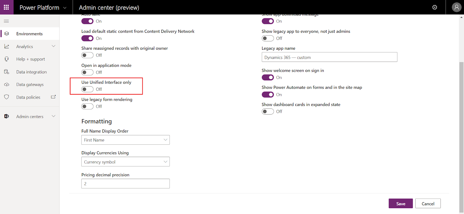 Microsoft Dynamics CE (CRM): D365 CE : Switching Between Unified ...