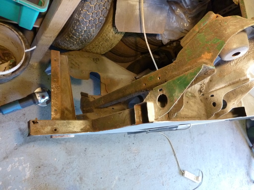 MG Midget 1965 MKII Restoration Project: Front Chassis Legs