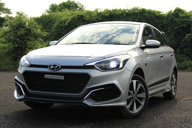Hyundai I20 Modified | Hyundai I20 With Motormind Kit Looks Sharp ...