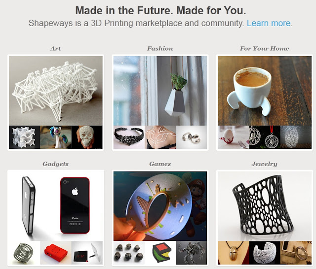 wind and water and earth: 3D printing on demand