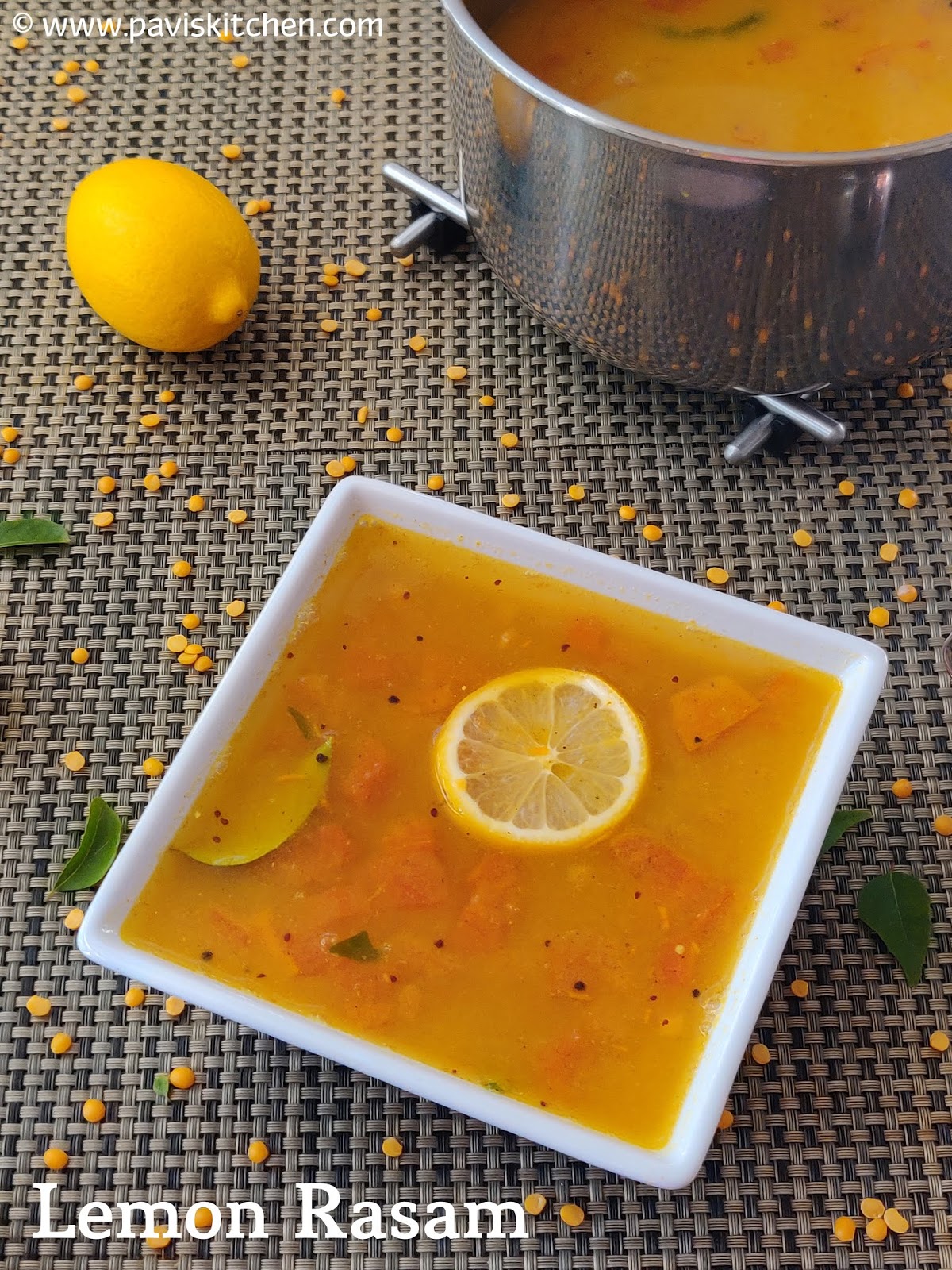 Lemon rasam recipe | Lemon Dal Rasam | Elumichai rasam | Nimbu rasam ...