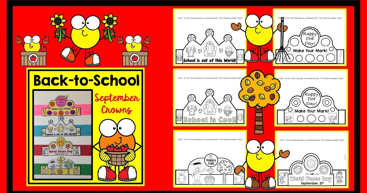 First Grade Bloomabilities: September Crowns