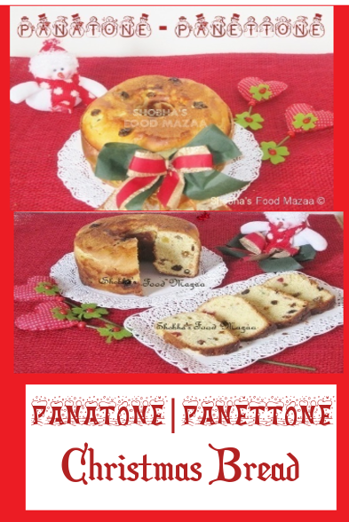 Shobha's Food Mazaa: PANATONE / PANETTONE