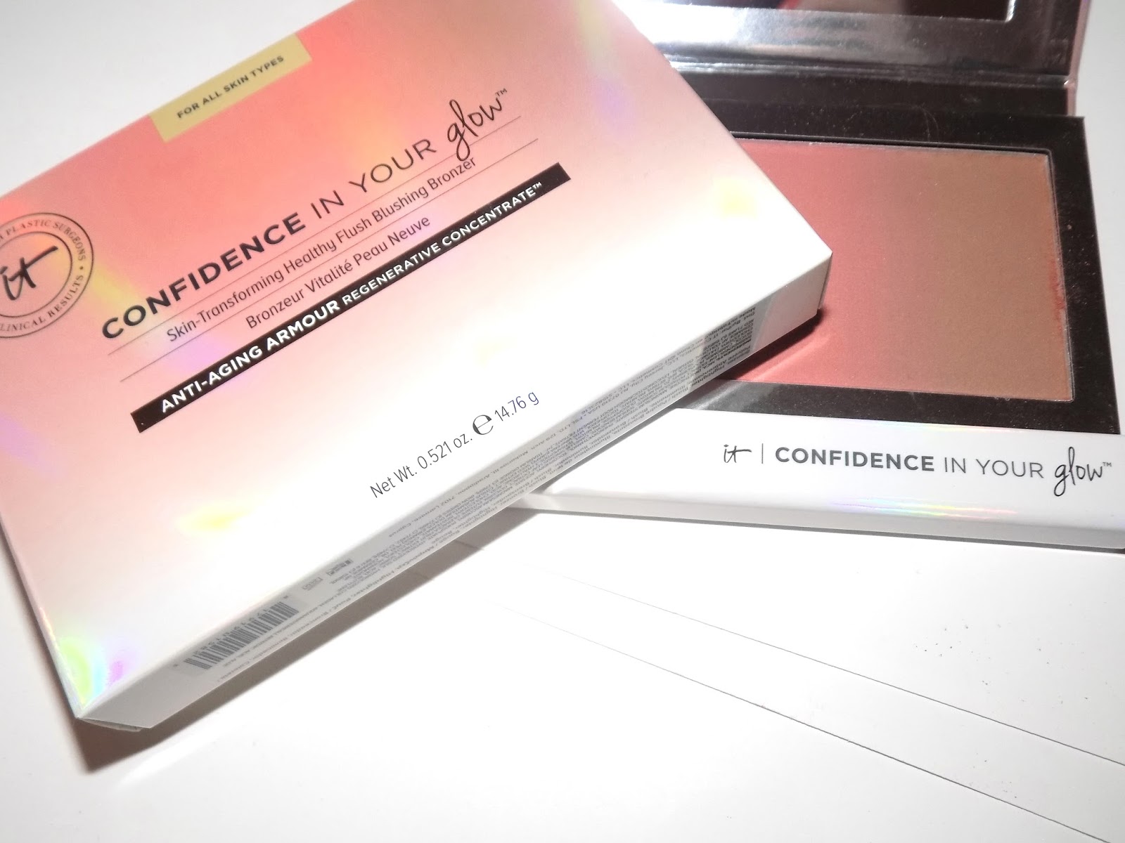 The Beauty Alchemist: It Cosmetics Confidence In Your Glow Blushing Bronzer