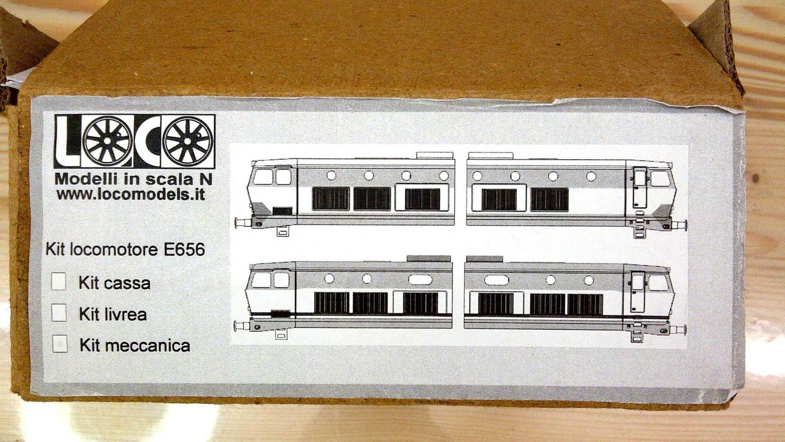 Cretaz Railway (N-Scale 1:160): Lorenzo Colli's FS E0656