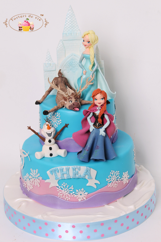 Torturi de vis: Tort Frozen pentru Thea