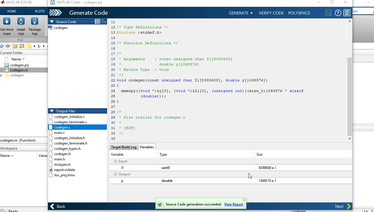 How to convert Matlab functions into c or c++ code ~ 360learntocode