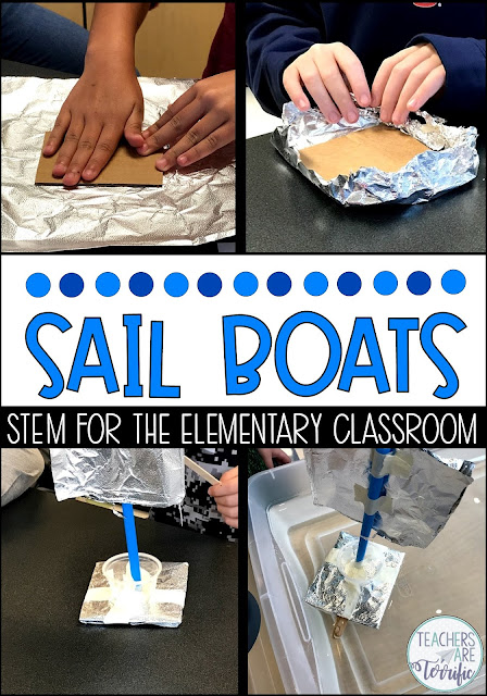 Sailing Away with Sailboats in the STEM Lab! - Teachers Are Terrific! A ...