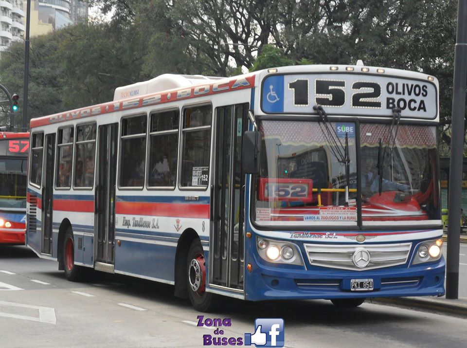 Colectibus - Zona de Buses: LINEA 152