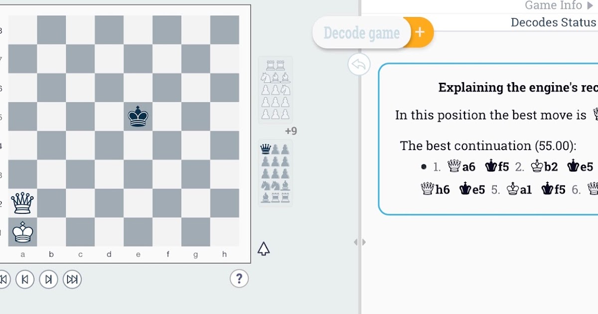 More on Chess Explanations