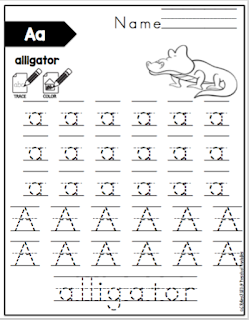 Safari Alphabet Worksheets & Clip Cards & Bulletin Board Alphabet Cards ...