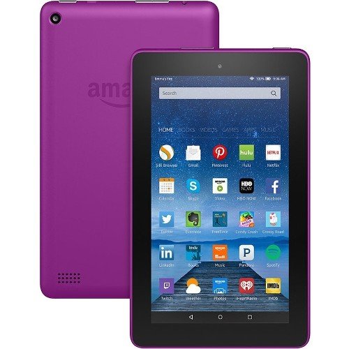 Fire Tablet with Alexa, 7" Display, 16 GB, Magenta - with Special ...