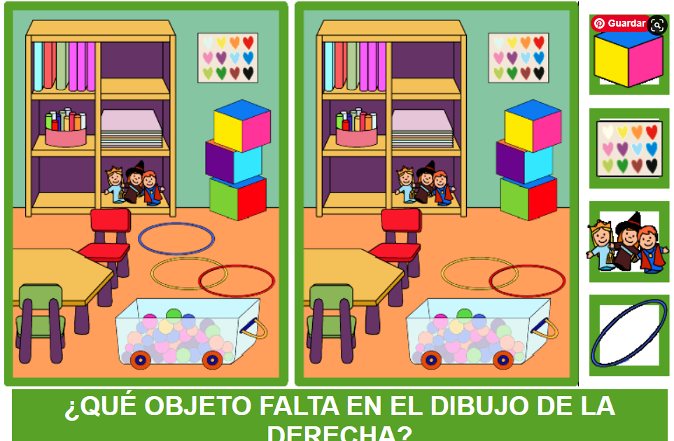 Escuela infantil castillo de Blanca: QUÉ OBJETO FALTA