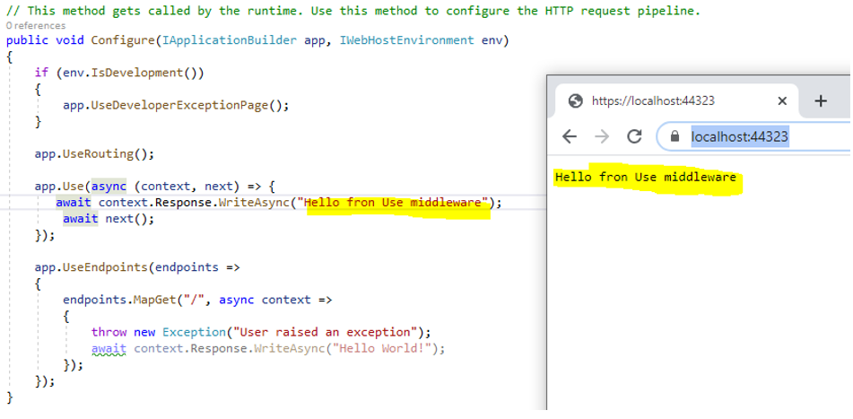 .Net Blog by Asif: Part 8 : Developer Exception Page