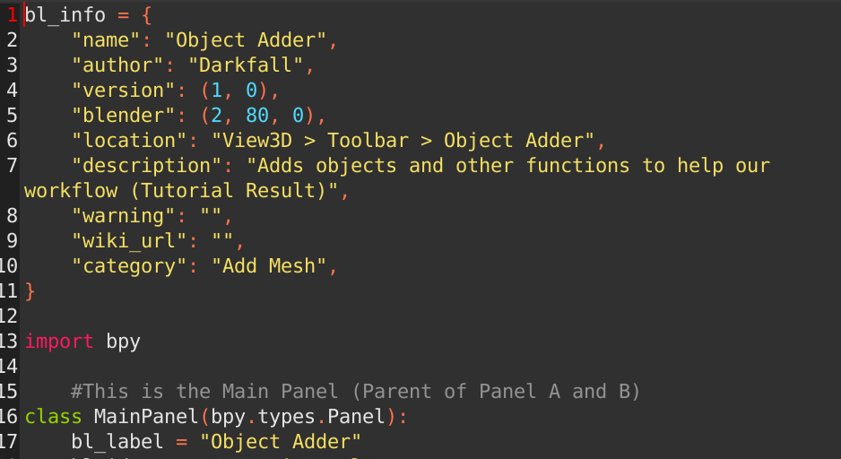 Darkfall : Scripting Continued - Blender Python - bpy Darkfall : Scripting Continued - Blender Python - bpy