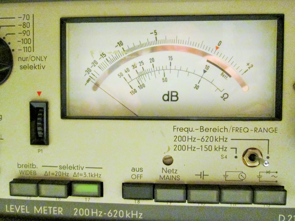 Radio Quaderno: Siemens Selective Level Meter D2155