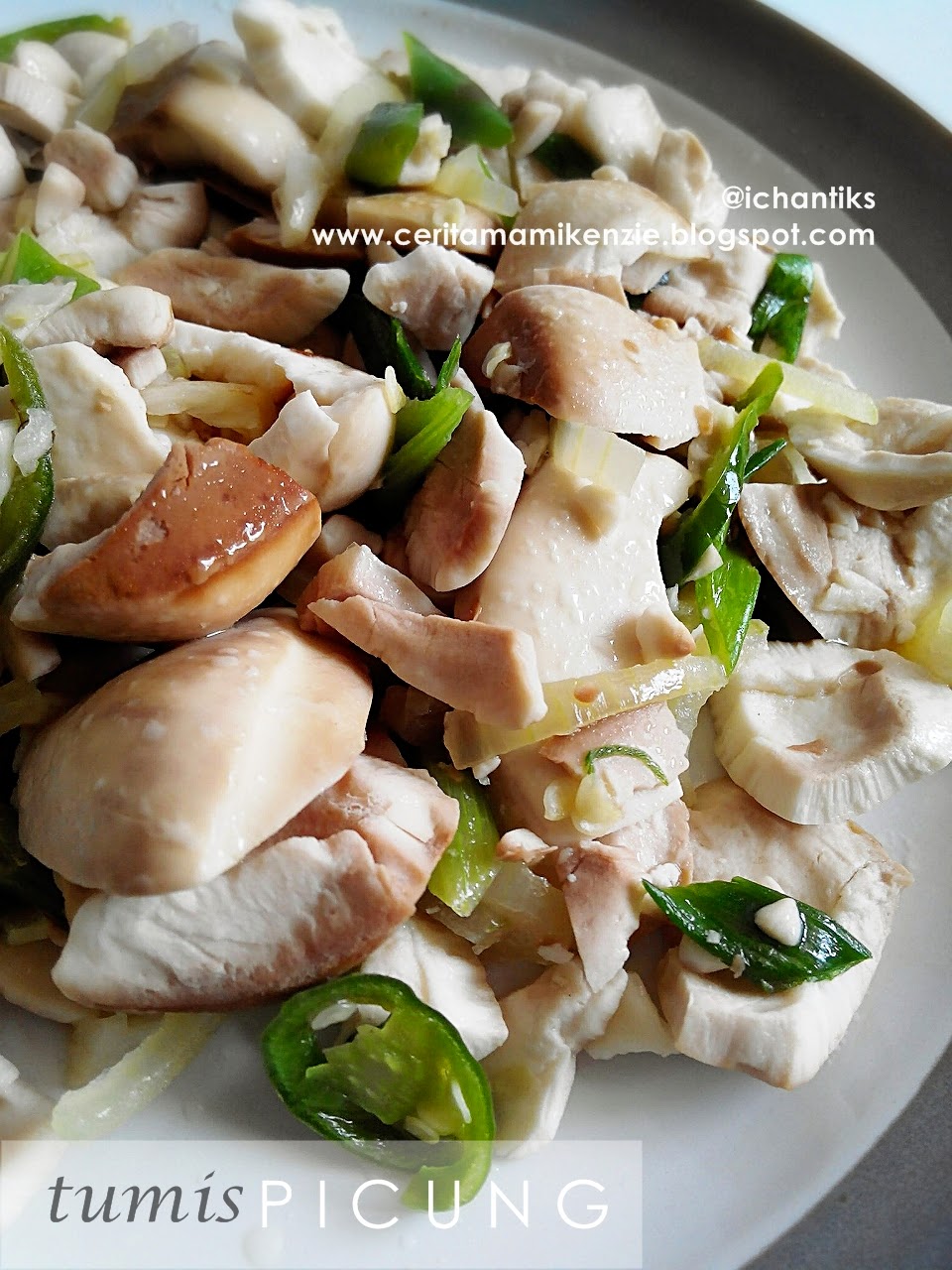 Resep Tumis Picung | Cerita Mami Kenzie Keana